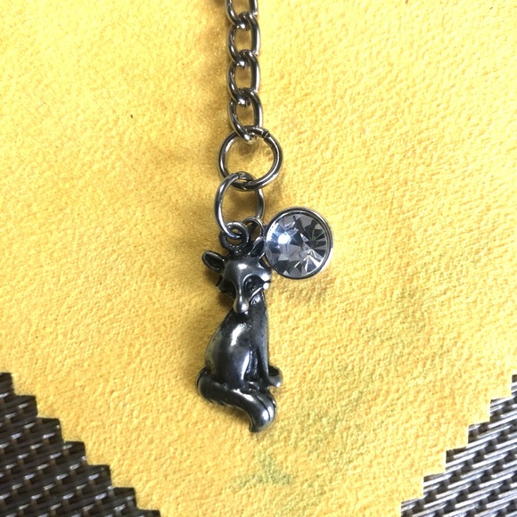 A Charmed Life | Jewelry | Nwt Handmade Pewter Fox With White Glitter ...